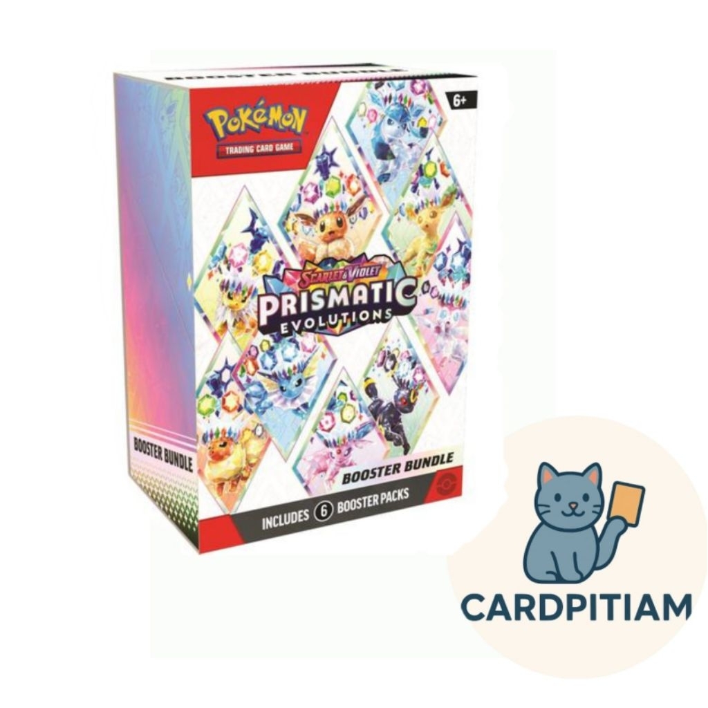 Pokemon TCG SV8.5 Prismatic Evolution Booster bundle | Shopee Malaysia