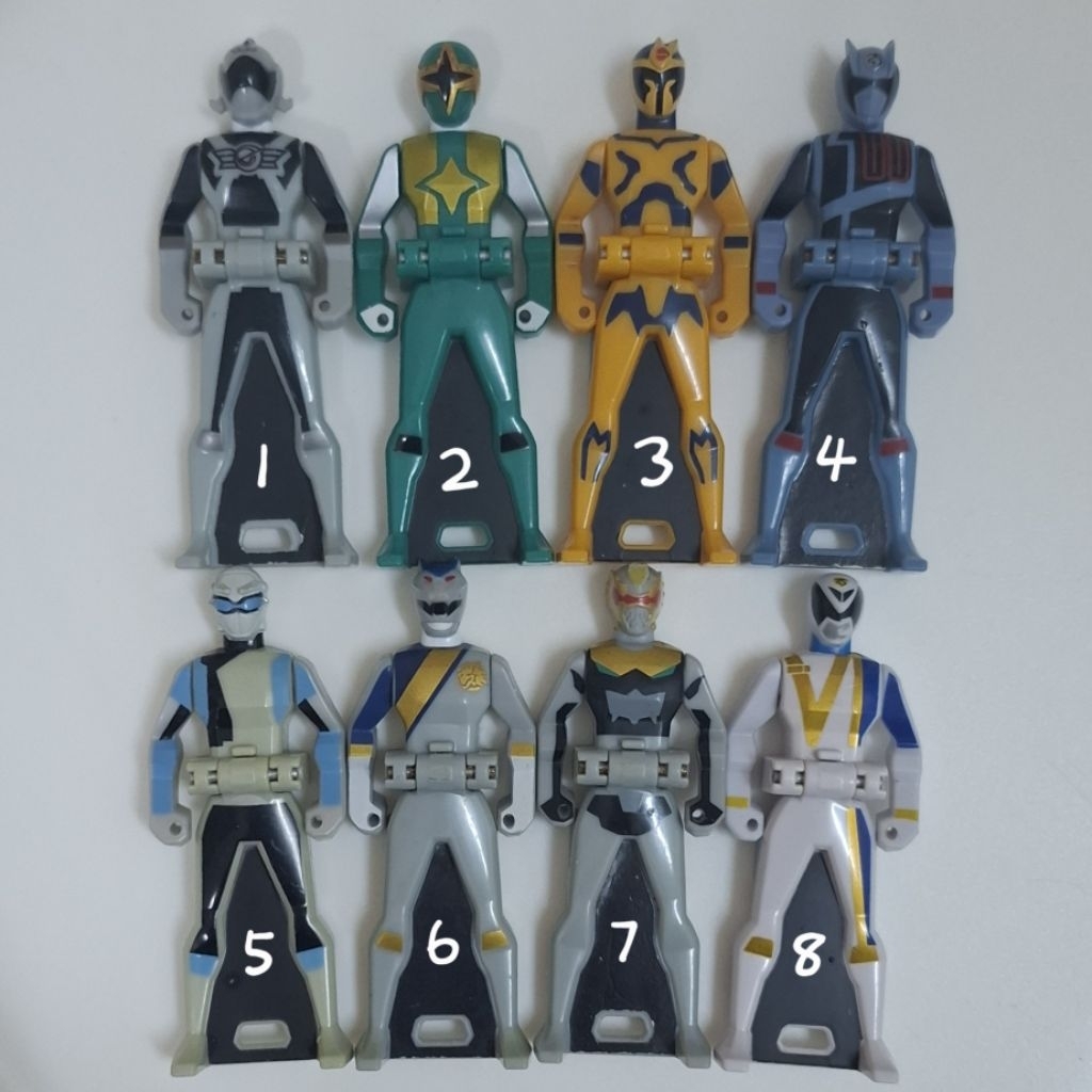 BANDAI JAPAN GOKAIGER GOKAI KEY CELLULAR SILVER RANGER MORPHER POWER ...