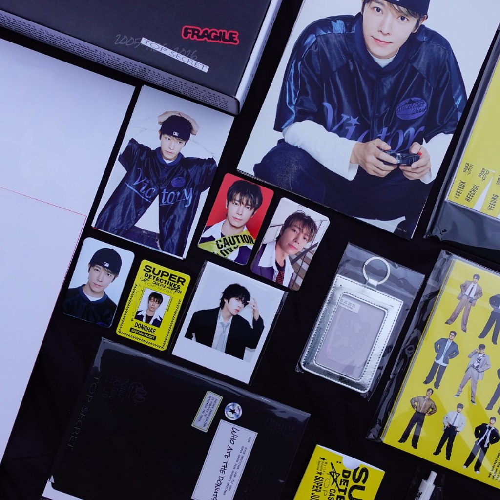 (LOOSE) SUPER JUNIOR 2026 SEASON GREETING - SUPER DETECTIVES CASE FILE ...