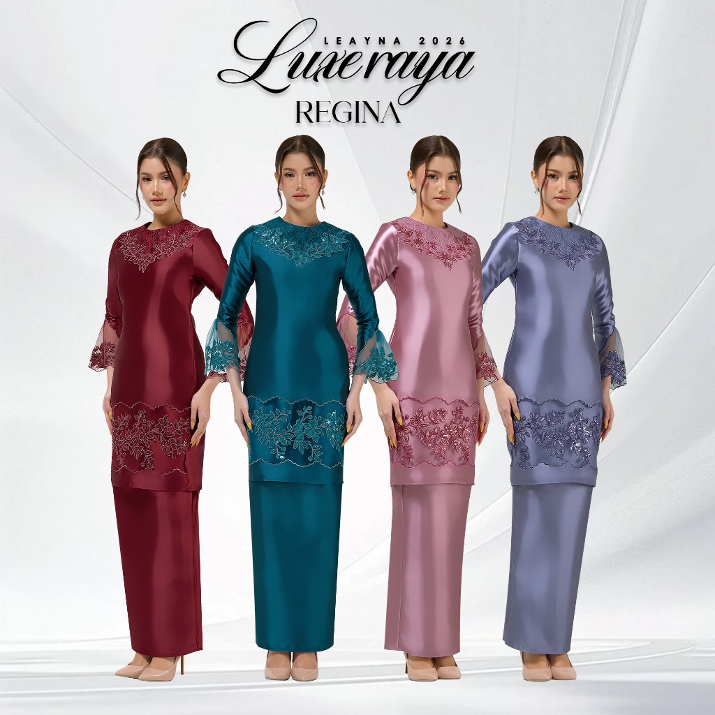 LEAYNA.CO REGINA Kurung | Shopee Malaysia