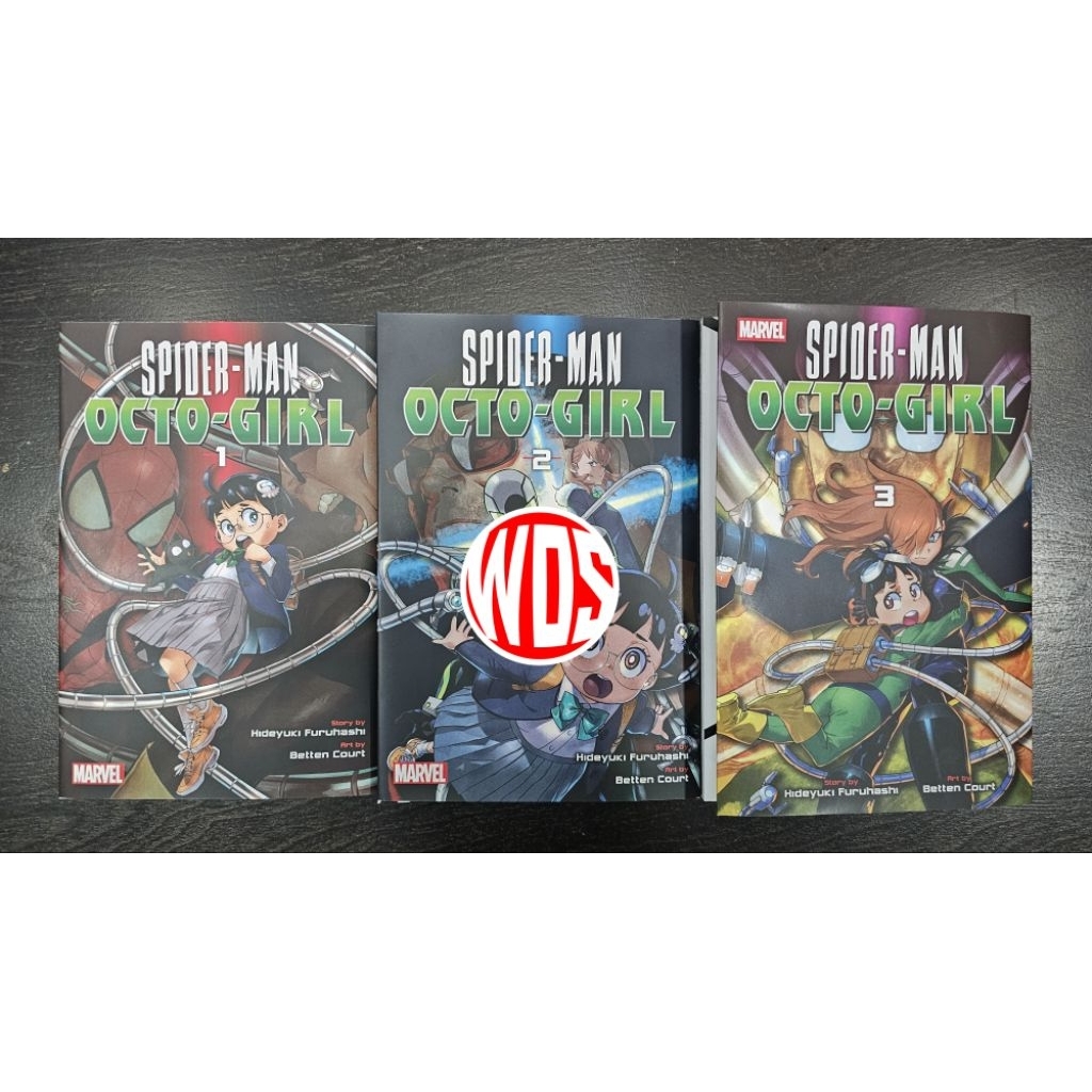 Manga : Spider-Man Octo-Girl volume 1-3 (Full Set) (English Version ...