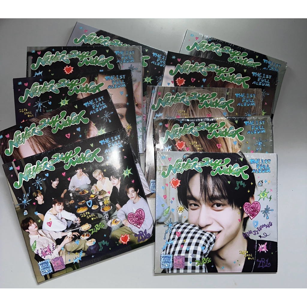 (LOOSE) ZEROBASEONE DIGIPACK NEVER SAY NEVER | Shopee Malaysia