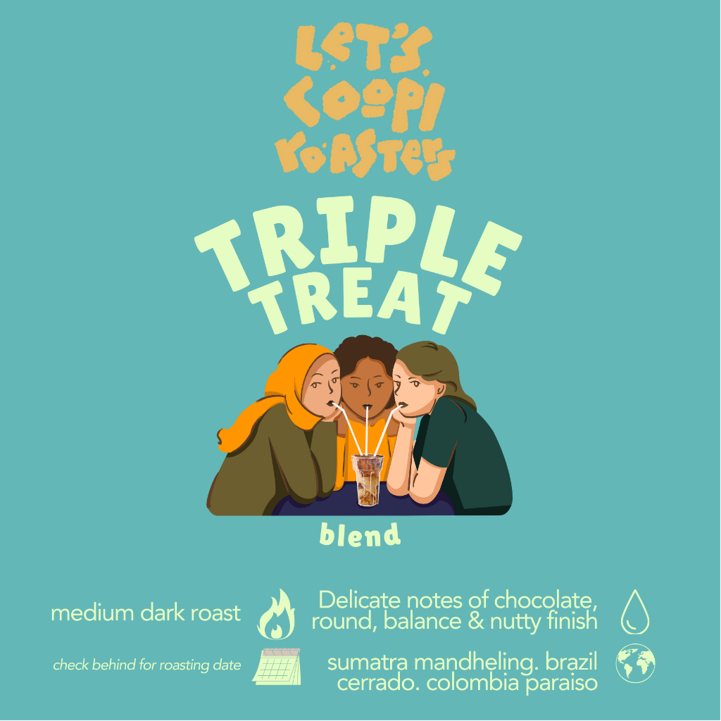 Let’s Coopi Espresso Blend - Triple Threat (Medium Dark) | Shopee Malaysia