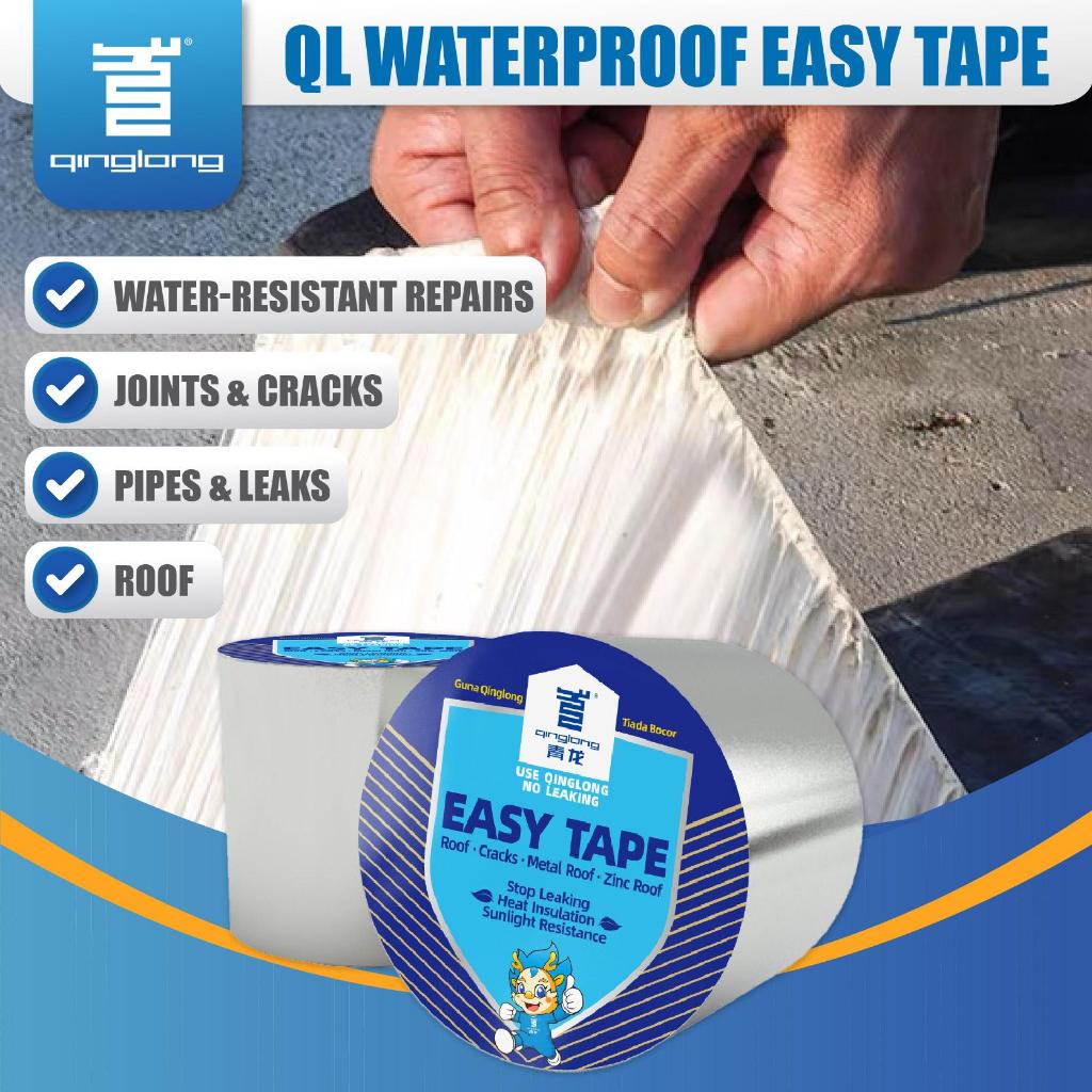 SELF ADHESIVE QL Aluminum Foil Butyl Waterproof Tape | Super Fix Repair ...