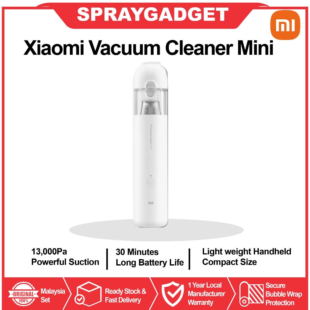 [MY SET] Xiaomi Portable Vacuum Cleaner Mini | Wireless Handheld ...