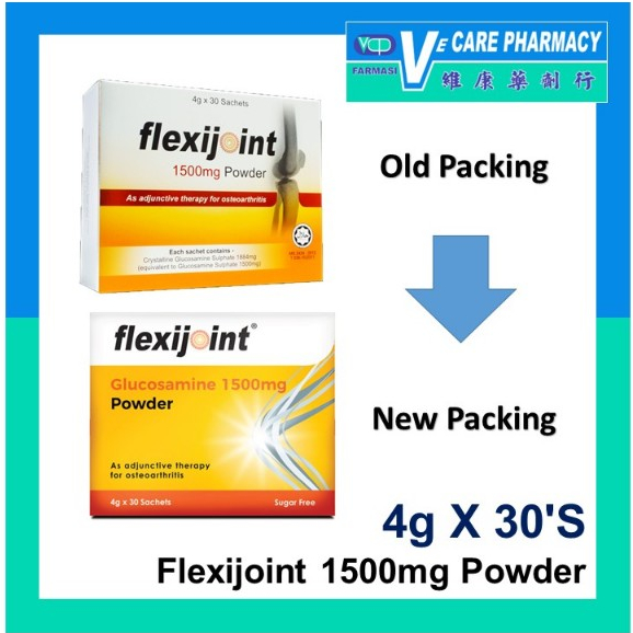 Flexijoint 1500mg Powder 4g x 30's (Exp: 08/2027) | Shopee Malaysia