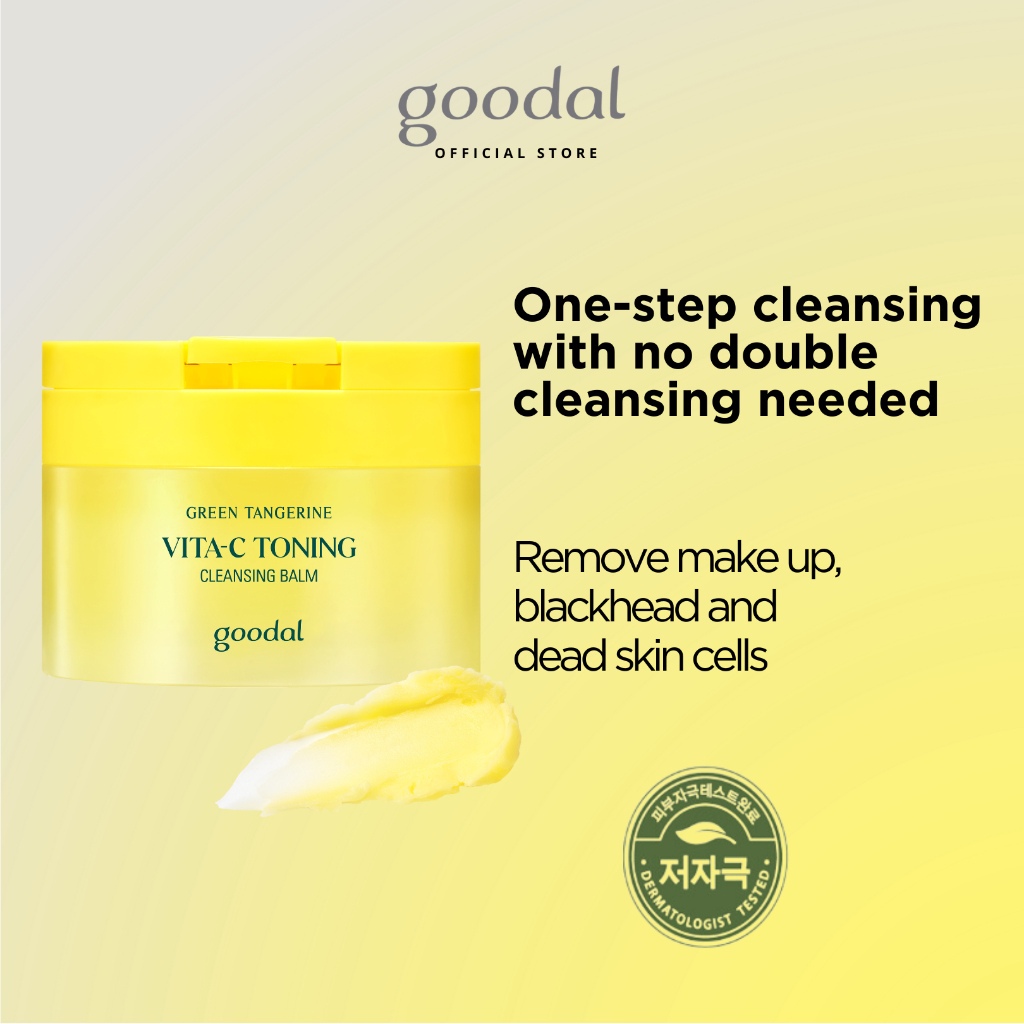Goodal Official Green Tangerine Vita C Toning Cleansing Balm (110ml ...