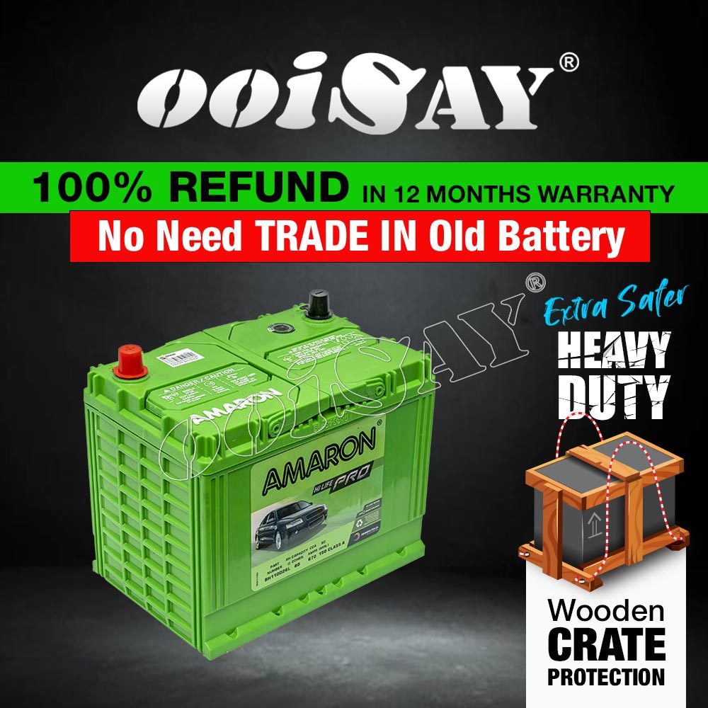 AMARON PRO NS70L | 110D26L (MF) - 80AH - Car Battery - TOYOTA Fortuner ...