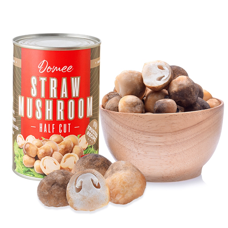 Domee Canned Straw Mushroom草菇 425g/Tin[Bundle of 1/3/6Tins] | Shopee ...