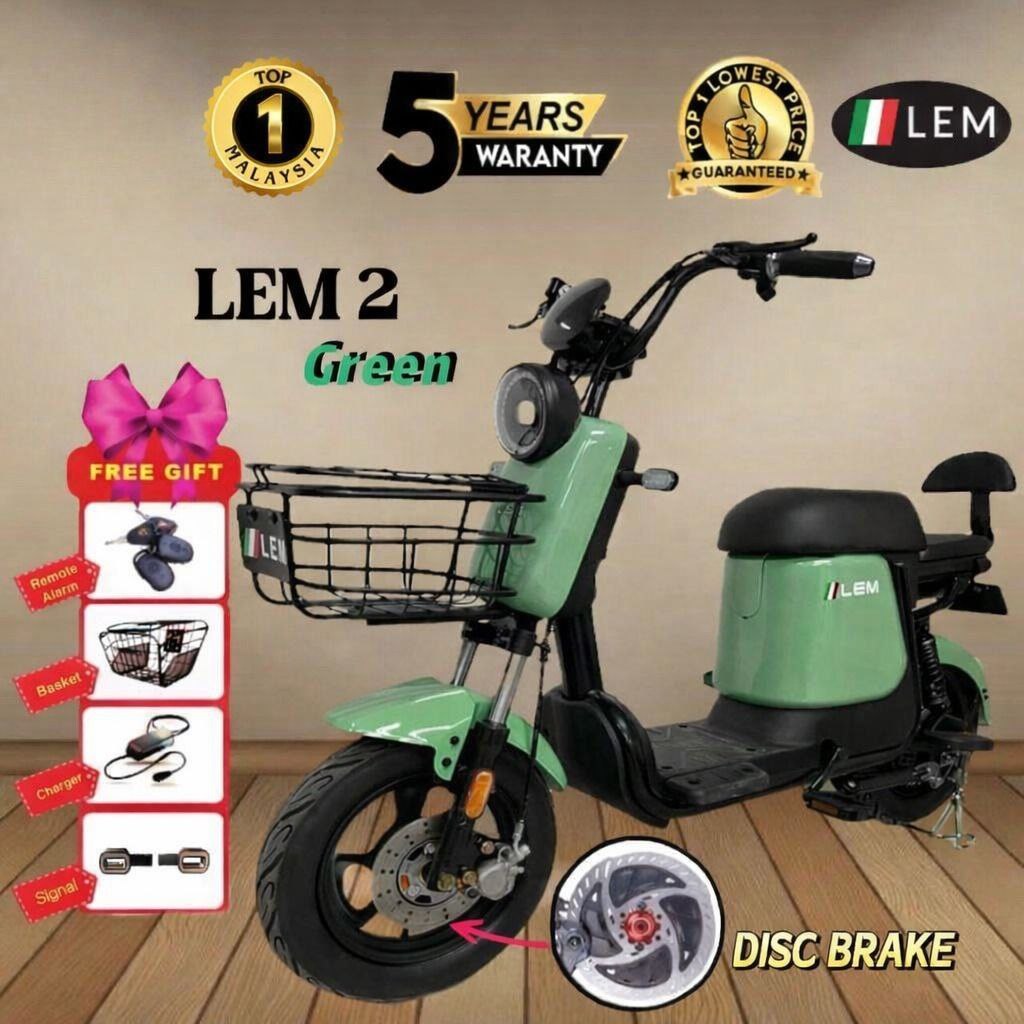 ★LEM★ RECHARGEABLE ELECTRIC BICYCLE electric scooter with paddle LEM 2 ...