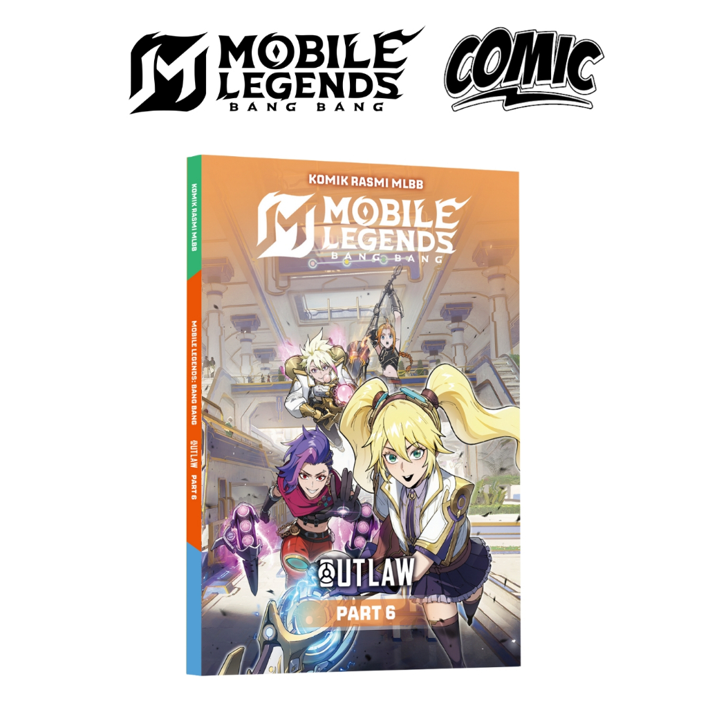 Buku Rasmi Komik MLBB Outlaw Part 6 Comic Book Mobile Legends Bang Bang ...