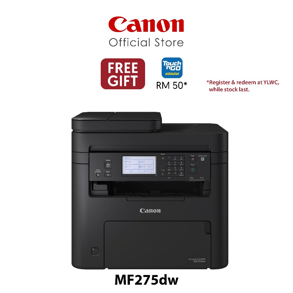 Canon imageCLASS MF275dw Laser Printer | Monochrome A4 Multi-Function ...