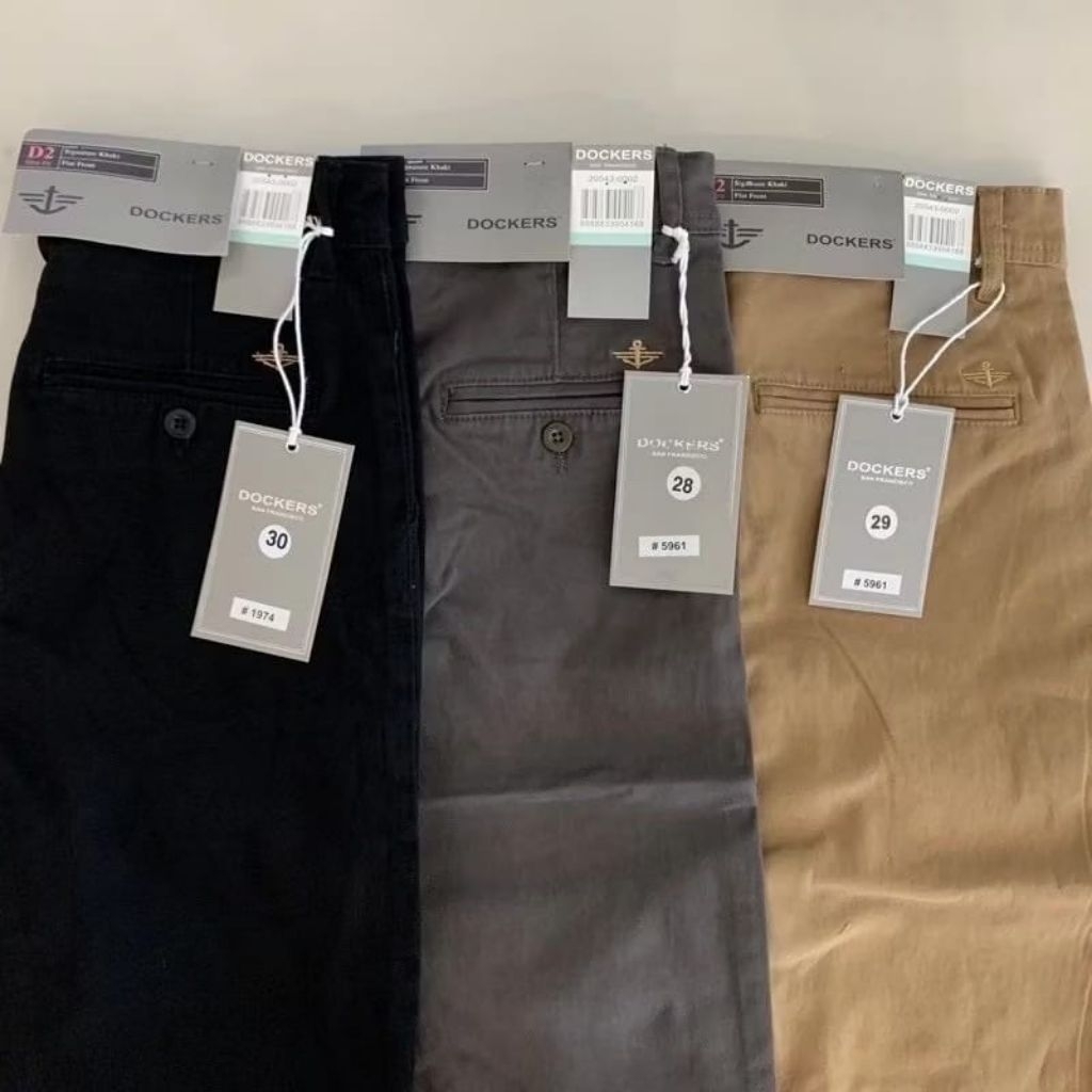 Dockers Straight Cut Seluar Slack Ready Stock Malaysia size 28 to 40 ...