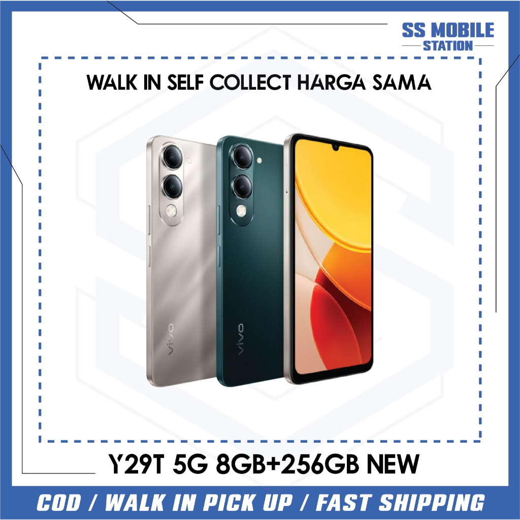 Y29T 5G 8GB+256GB (1 Tahun Warranty) NEW | Shopee Malaysia