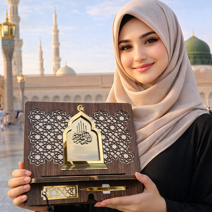 Laser Ukir Studio Rehal Hibrid Special Edition Black Pine Gold Wooden ...