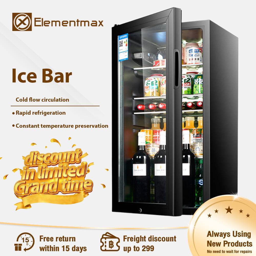 【Ready Stock】Ice Bar 100L 120L Refrigerator Frozen Refrigerator Rumah ...