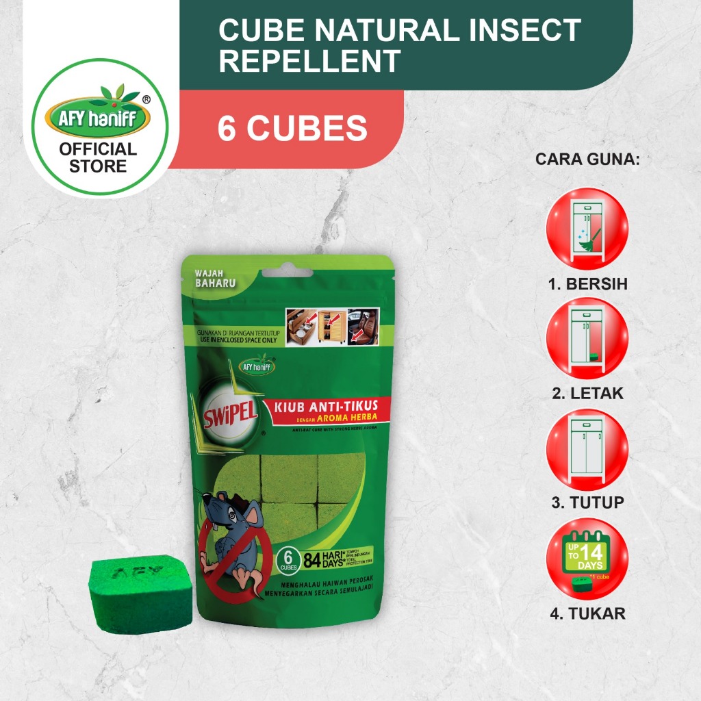 Halau Tikus Serai Wangi Natural Afy Haniff SWiPEL® Rat & Mouse ...