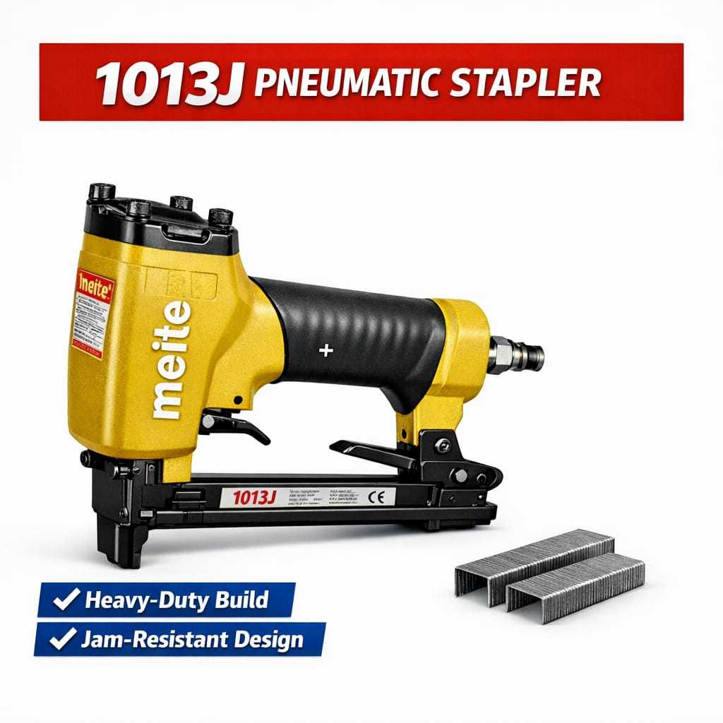 Meite Pneumatic Stapler Air Gun | 1013J / 1022J / 422J Staples Combo ...