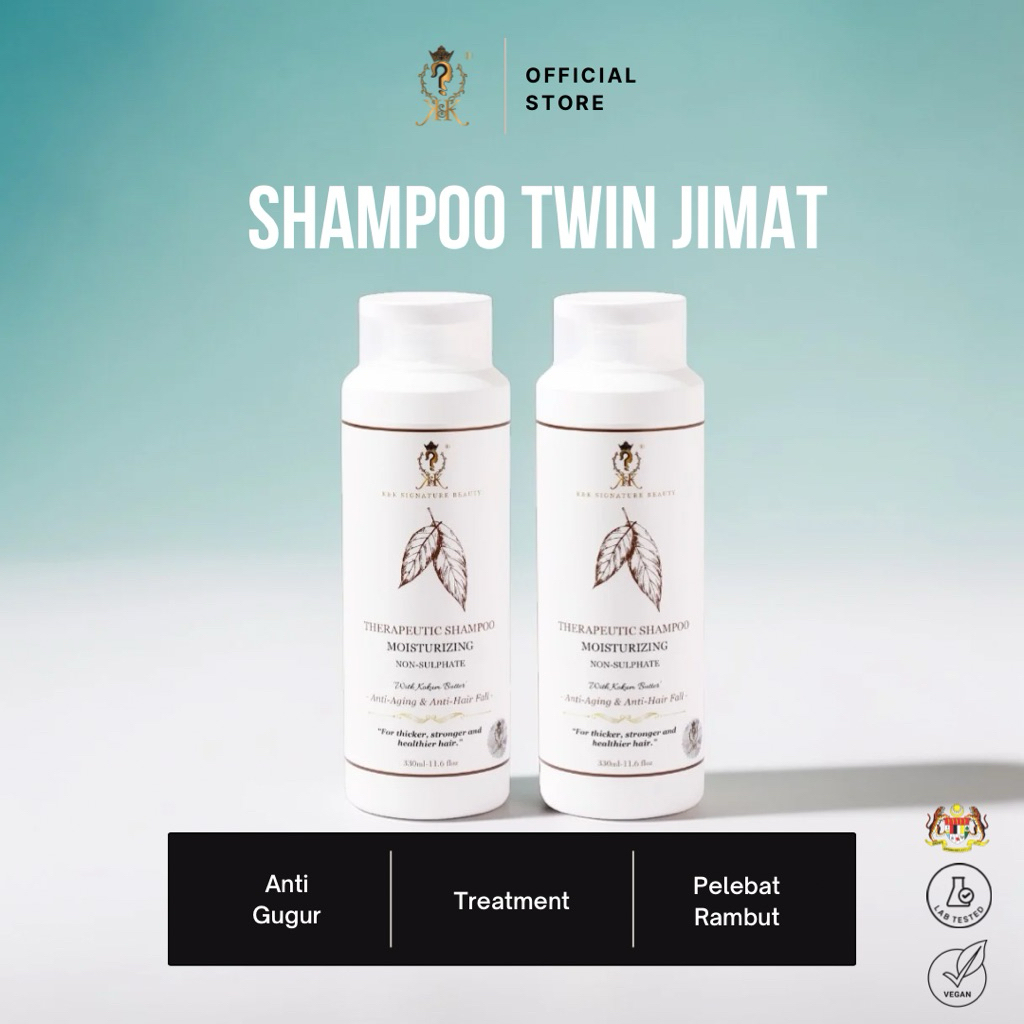 HQ] TWIN COMBO K&K 100% HERBAL THERAPEUTIC MOISTURISING SHAMPOO 330ML ...