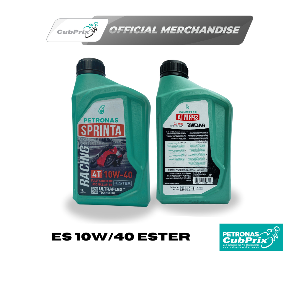 PETRONAS Sprinta Racing Es 10W-40 SN Fully Synthetic Engine Oil ...