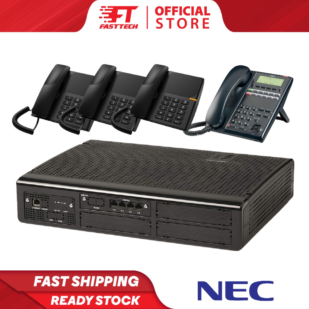 NEC SL2100 Smart Communications System Pack with PABX Keyphone System ...