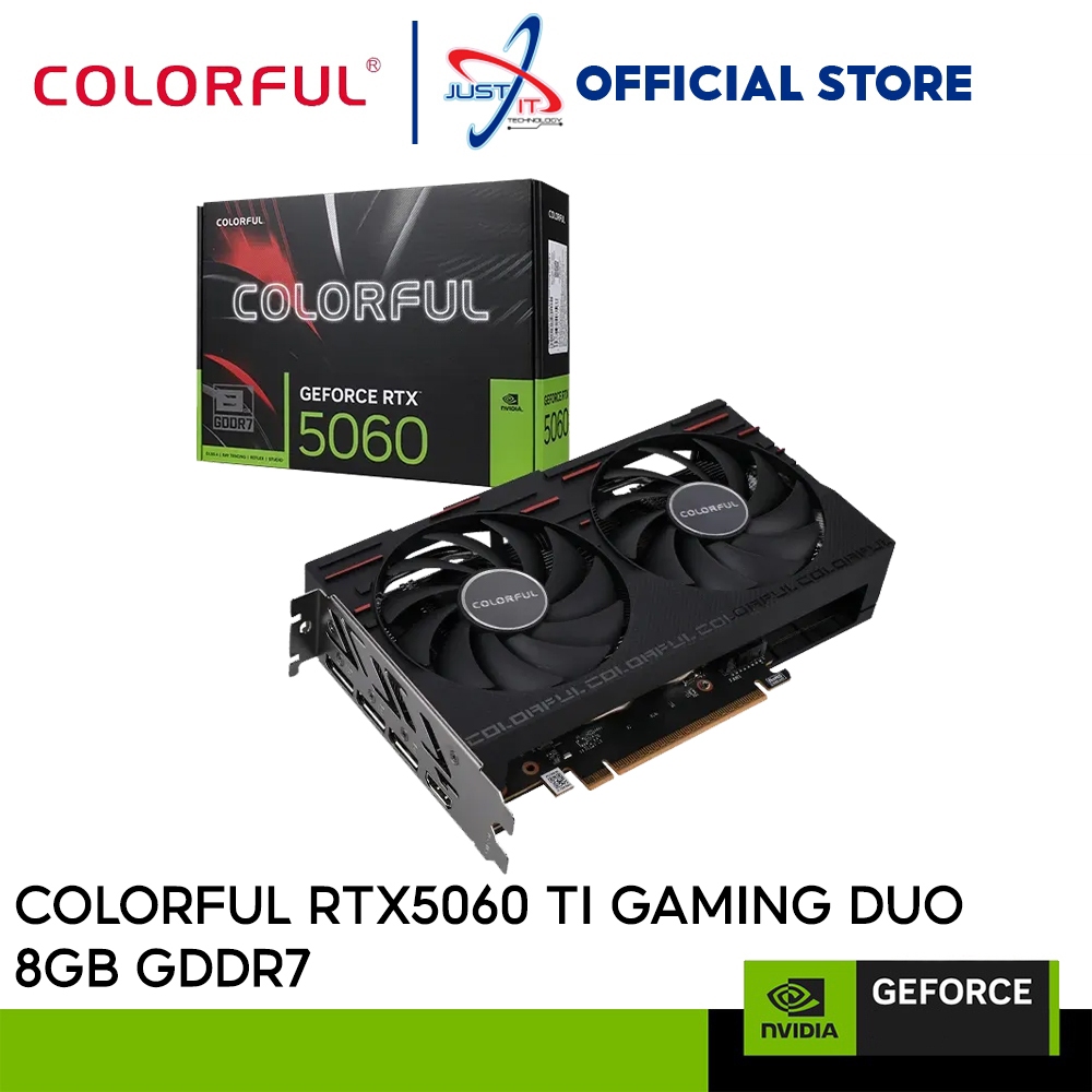 COLORFUL GeForce RTX 5060 Ti GAMING DUO / BATTLE AX DUO 8GB GDDR7 ...