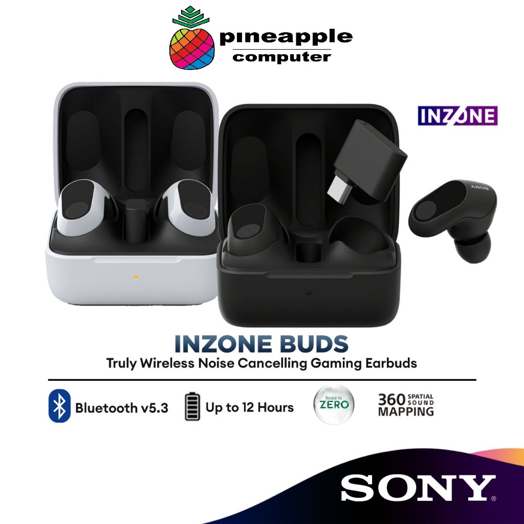 Sony INZONE Buds Truly Wireless Noise Cancelling Gaming Earbuds - WF ...