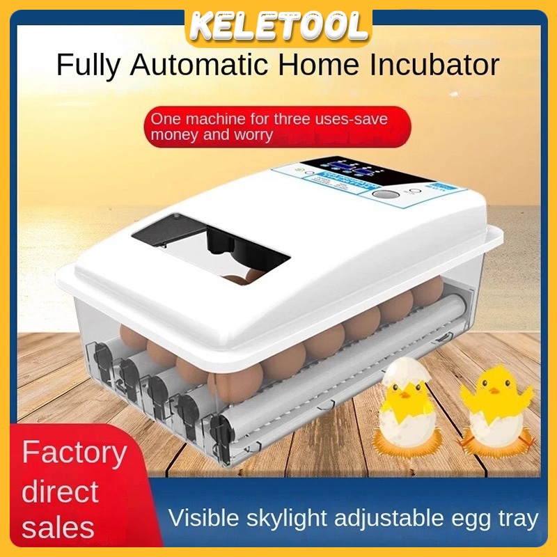 Automatic Egg Incubator LED Display Digital Poultry Hatcher Auto ...
