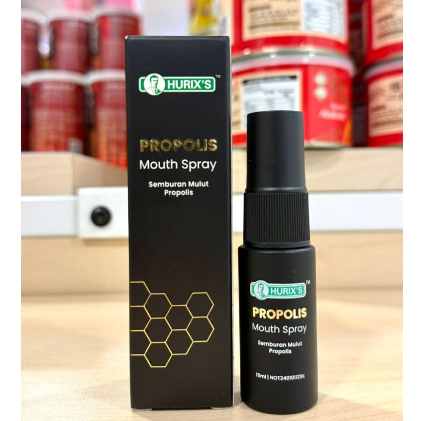 HURIX'S PROPOLIS MOUTH SPRAY 15ML | Shopee Malaysia