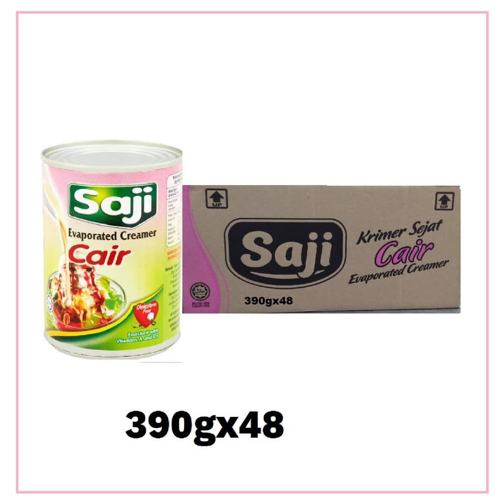 SAJI KRIMER SEJAT SUSU CAIR | EVAPORATED CREAMER 48 x 390G(1 CTN ...