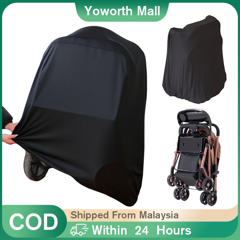 High Elasticity Baby Stroller Storage Bag / Baby Stroller Dust Cover ...