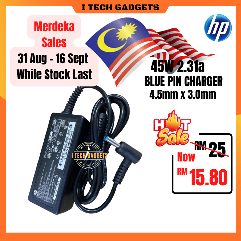 ITECHGADGETS HP Laptop Charger laptop HP Chromebook Charger Cas Laptop ...