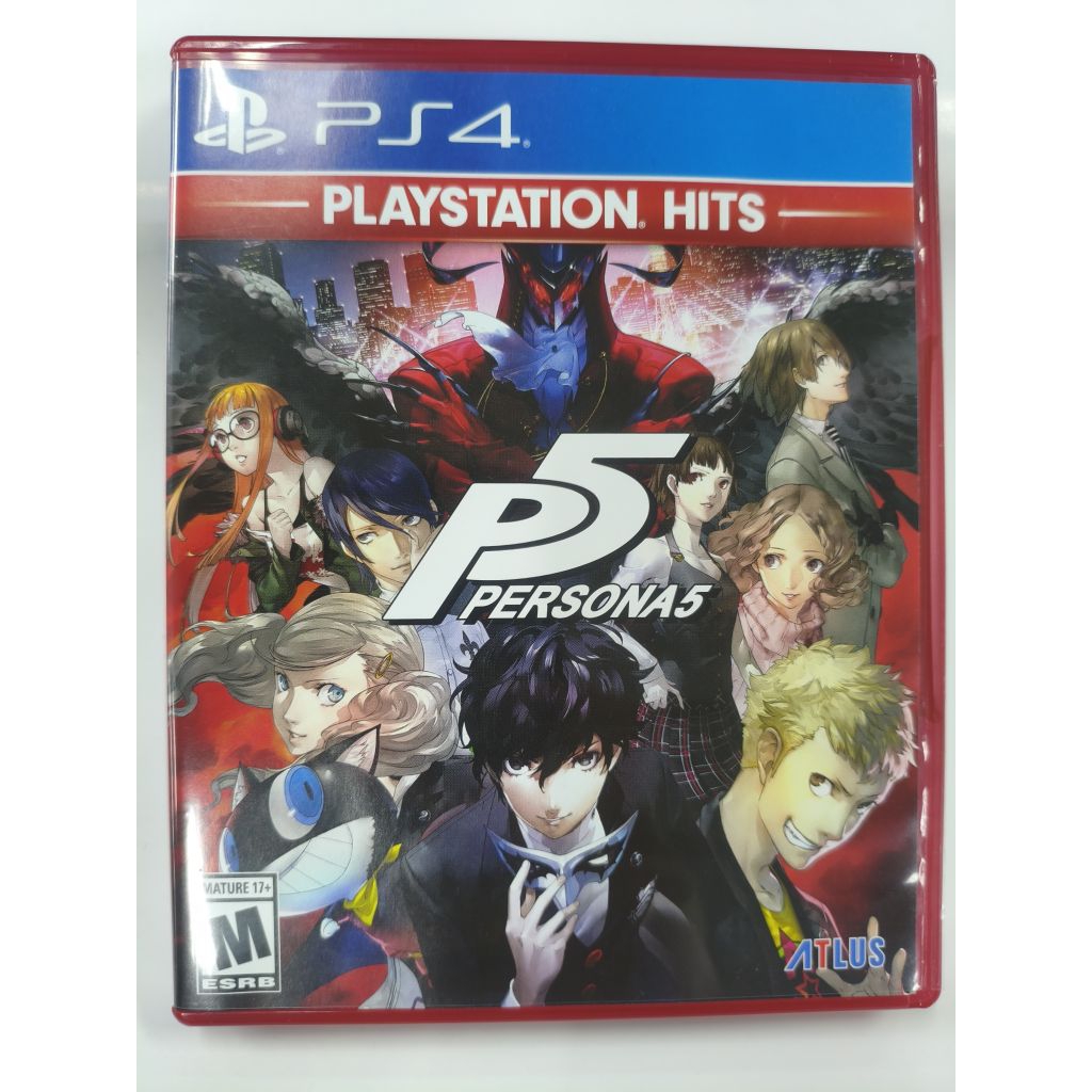 USED PS4 Game P5 Persona 5 RAll English Version | Shopee Malaysia