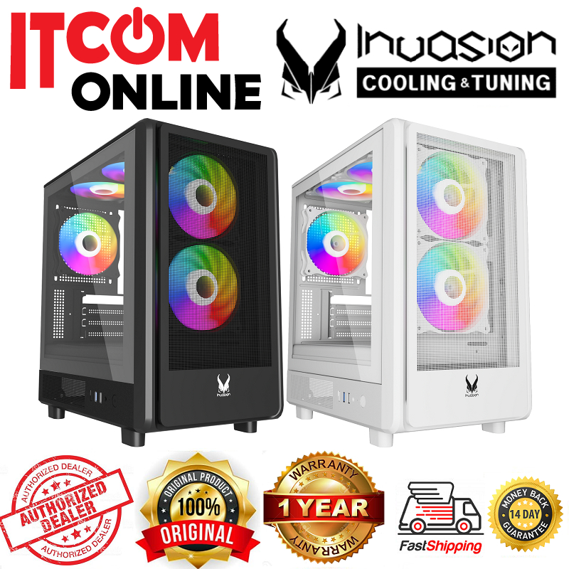 INVASION C-2000 TG MATX CASING BLK/WHT | Shopee Malaysia