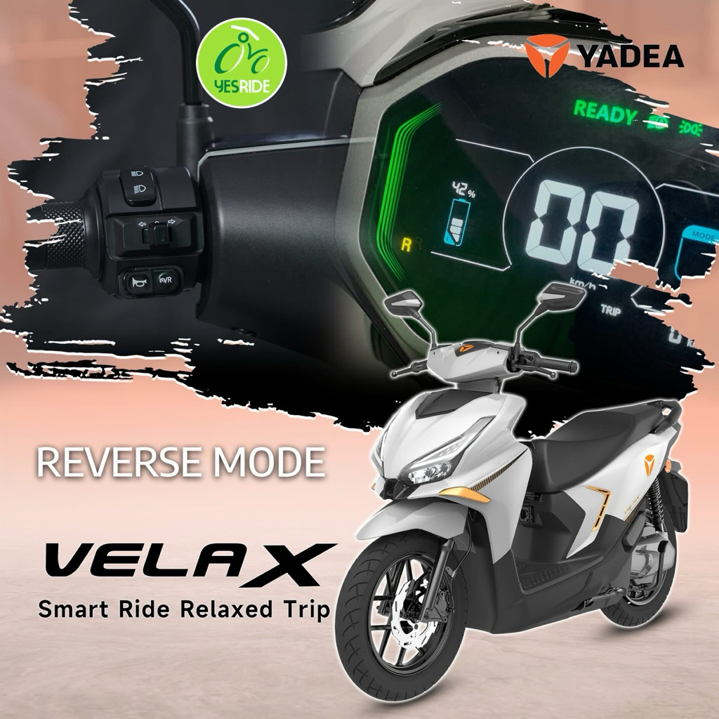 Yadea Vela X ev New model 2025 | Shopee Malaysia
