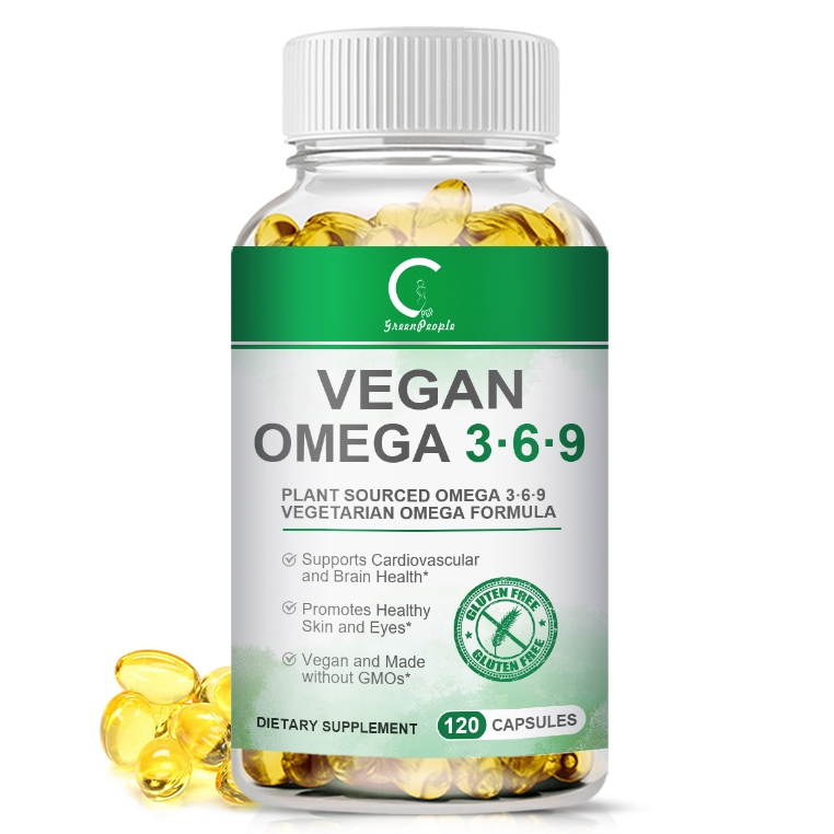 Omega 3-6-9 Vegetarian Omega Formula-“5 in 1” Essential Fatty Acid ...