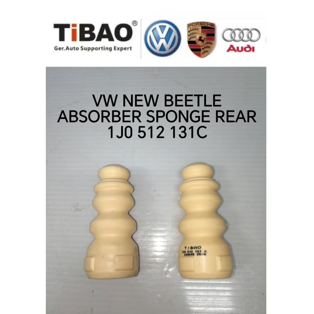 (TiBAO) VOLKSWAGEN NEW BEETLE AUDI TT REAR ABSORBER SPONGE BUSH (1 SET ...