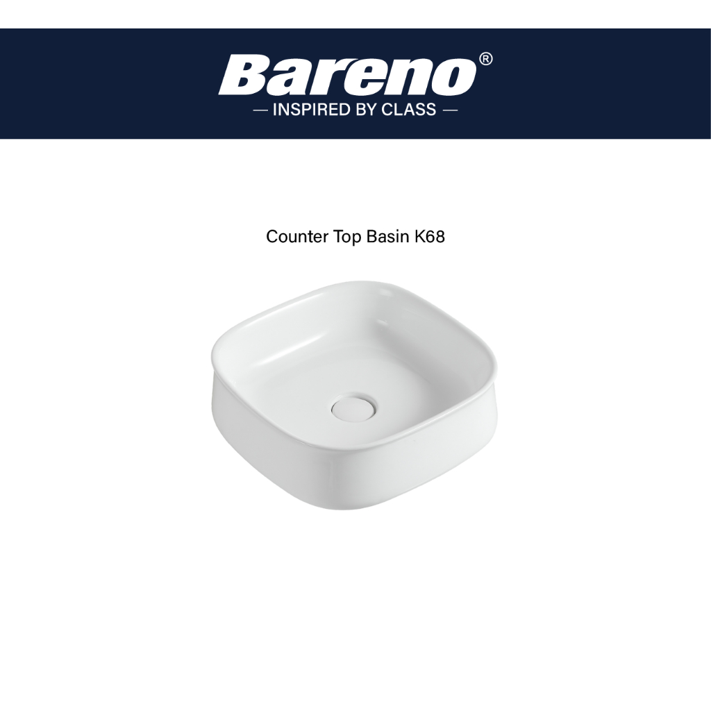 Bareno Counter Top Pocket Basin K68 | Shopee Malaysia