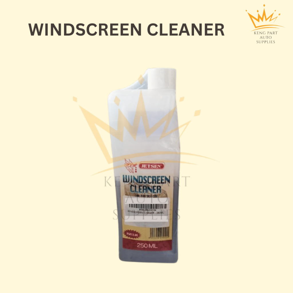 JETSEN Windscreen Cleaner (250ml) | Shopee Malaysia
