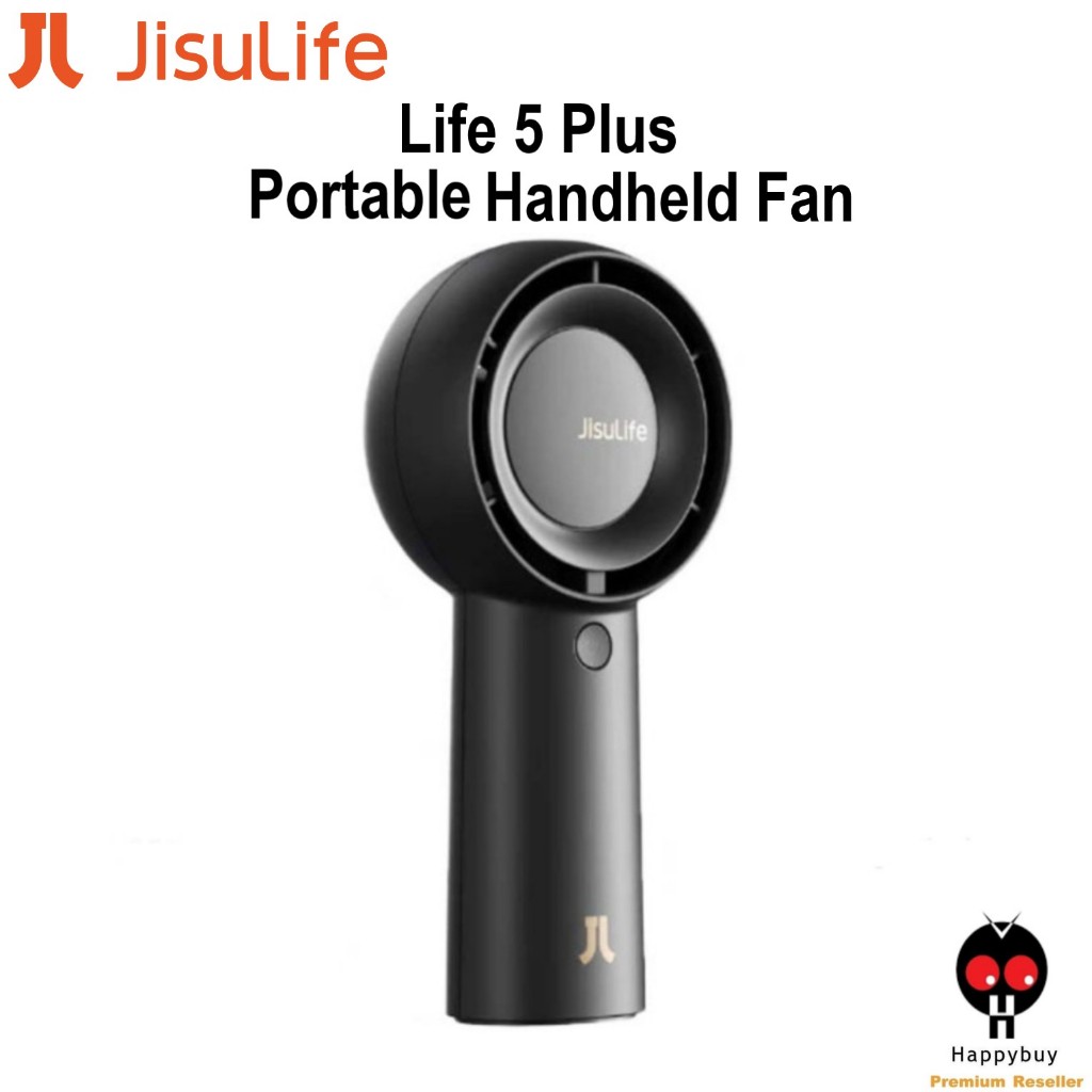 JISULIFE Life5 Plus Handheld Super-Mini Turbo Fan - Black | Shopee Malaysia