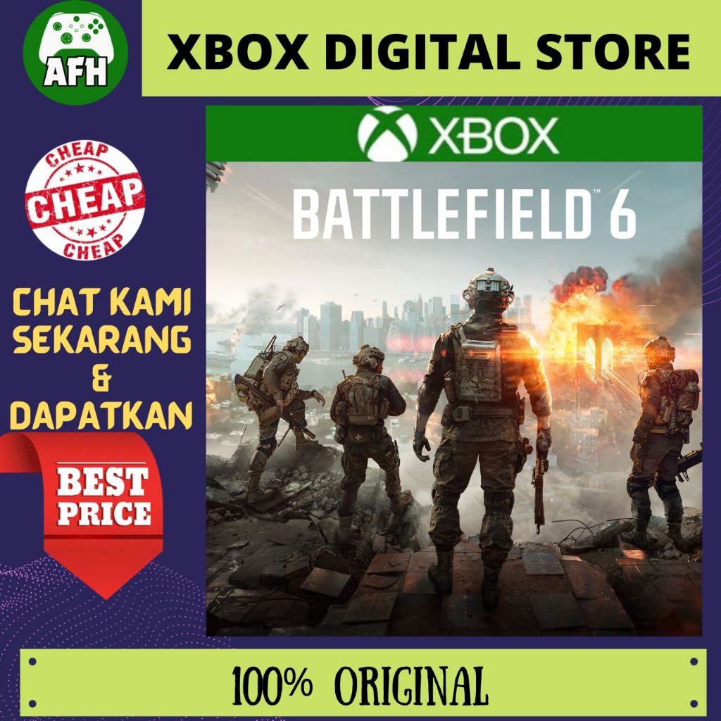 Battlefield 6 XBOX SERIES X|S (ORIGINAL) XBOX GAMES XBOX GAME BF 6 BF6 ...