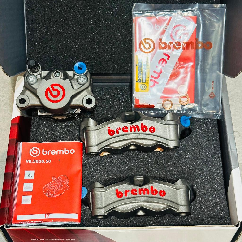 BREMBO STYLEMA 4POT CALIPER 100MM MONOBLOCK UNIVERSAL MADE ITALY Y15 ...