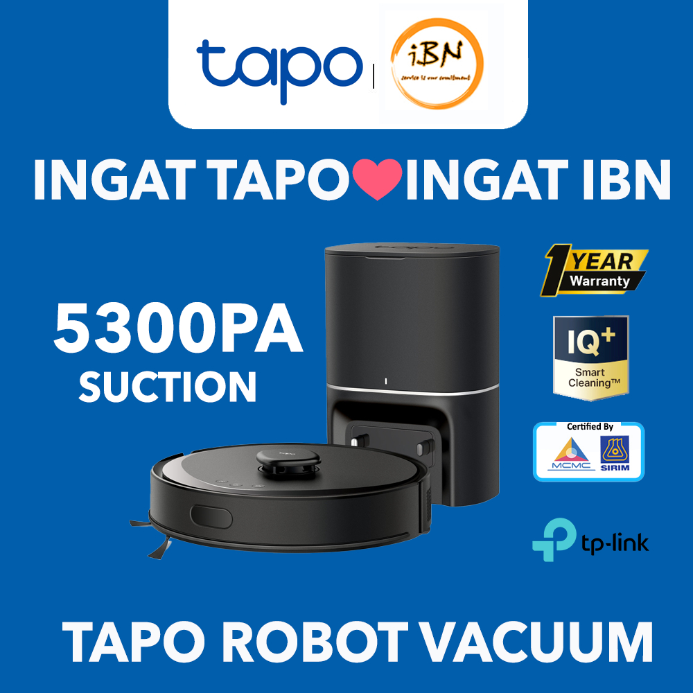 TP-Link Robot Vacuum Cleaner Tapo RV20 Mop / RV20 Max / RV20 Max Plus ...