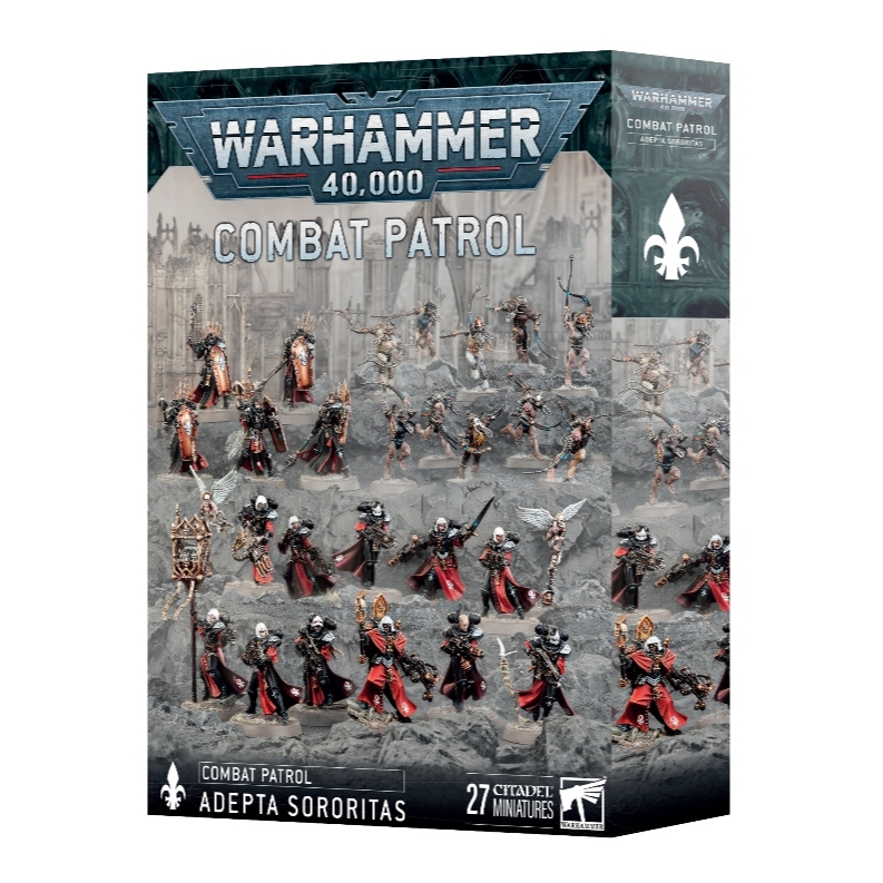 Games Workshop Warhammer 40,000 Adepta Sororitas Combat Patrol Box Set ...
