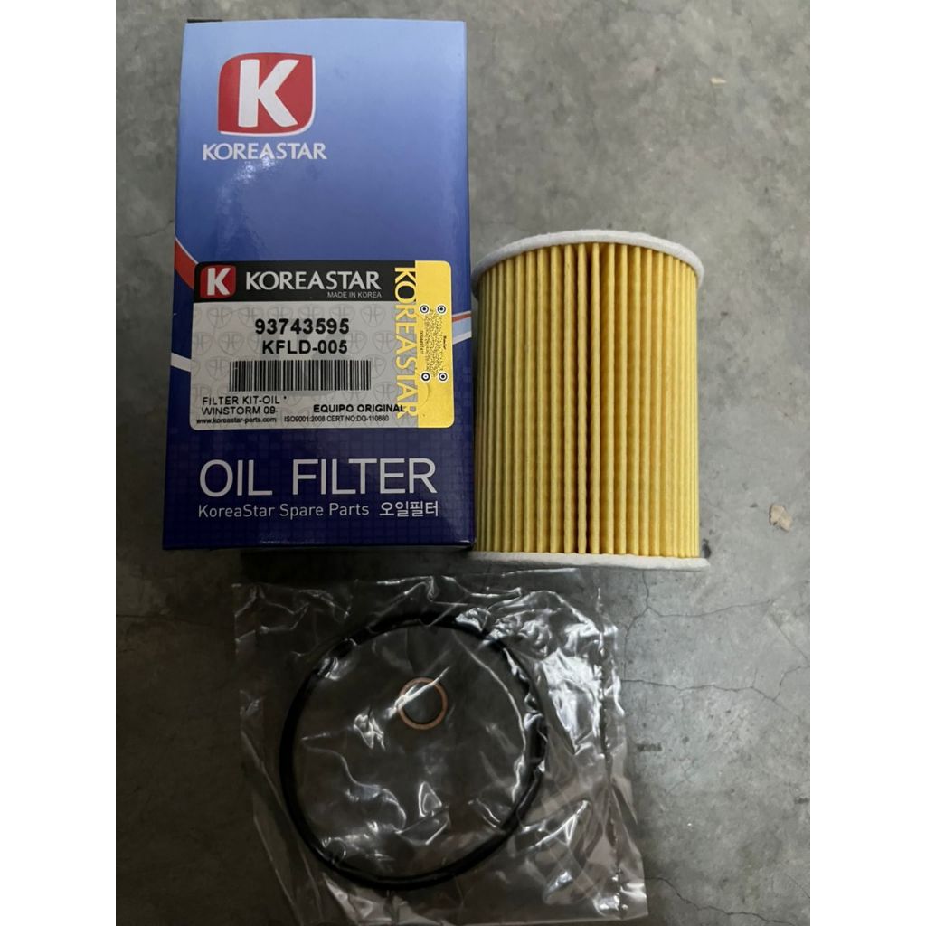KOREASTAR BRAND OIL FILTER W O-RING CHEVROLET CAPTIVA C100 2.0CC ...