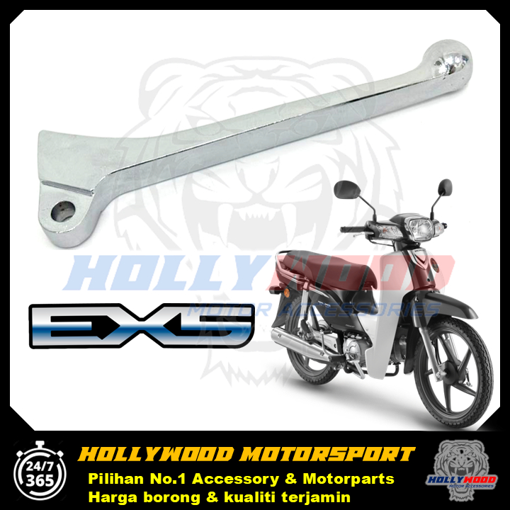 BRAKE LEVER CHROME SILVER HONDA EX5 / EX5 DREAM STANDARD OEM PLUG ...