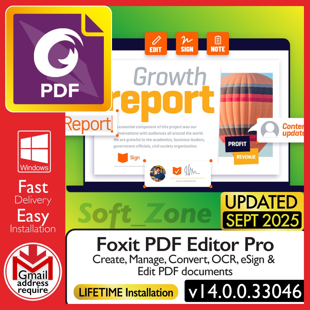 Foxit PDF Editor Pro 14.0.0.33046 - Create, Manage, Convert, OCR, ESign & Edit PDF Documents ...