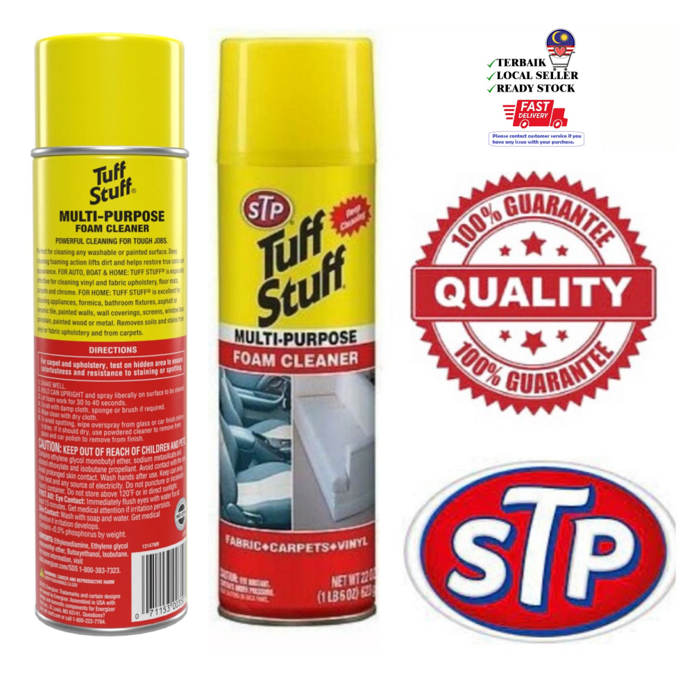 Stp Tuff Stuff Multipurpose Foam Cleaner Interior Cleaner Multipurpose ...
