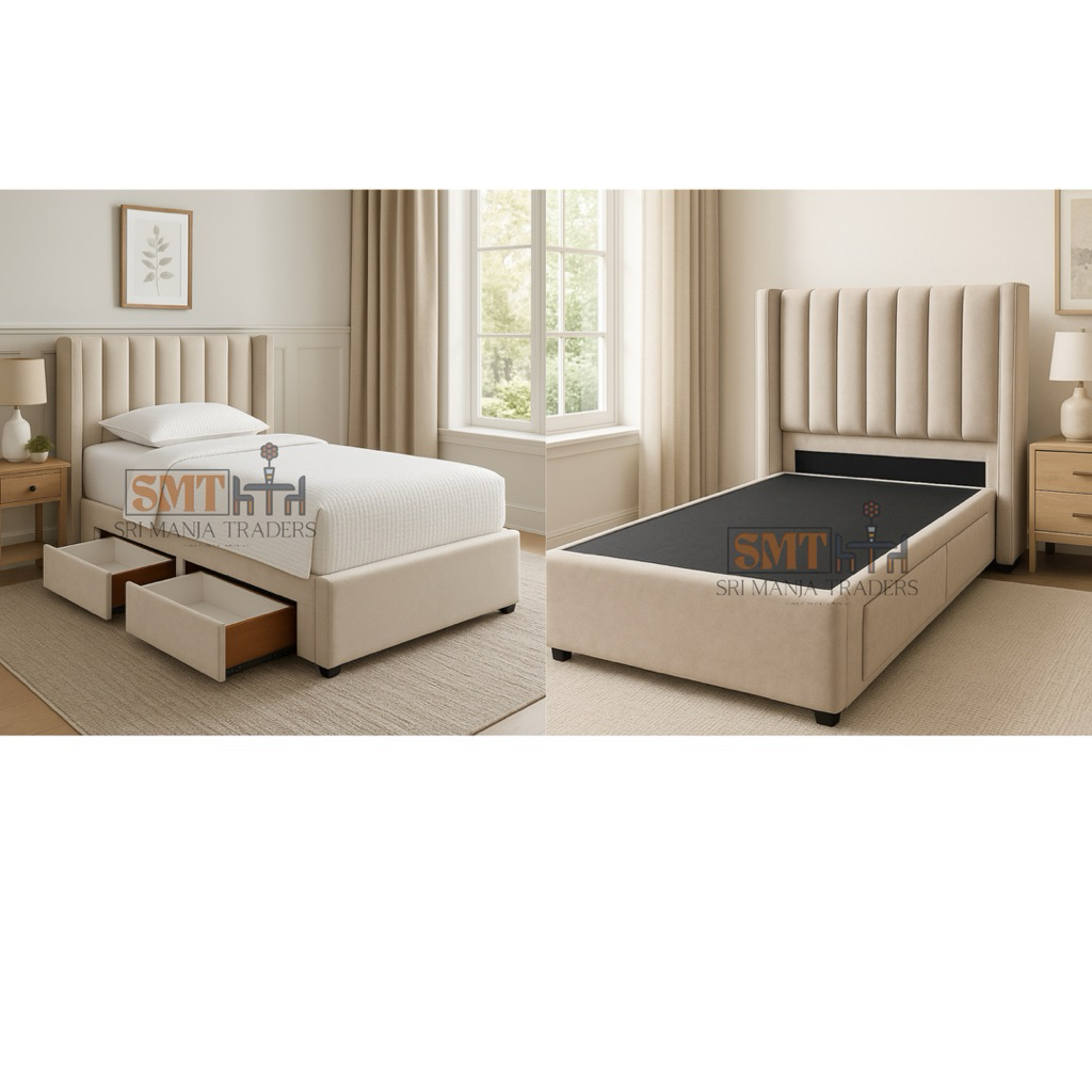 Lachi/Drawers Storage Bed | Shopee Malaysia