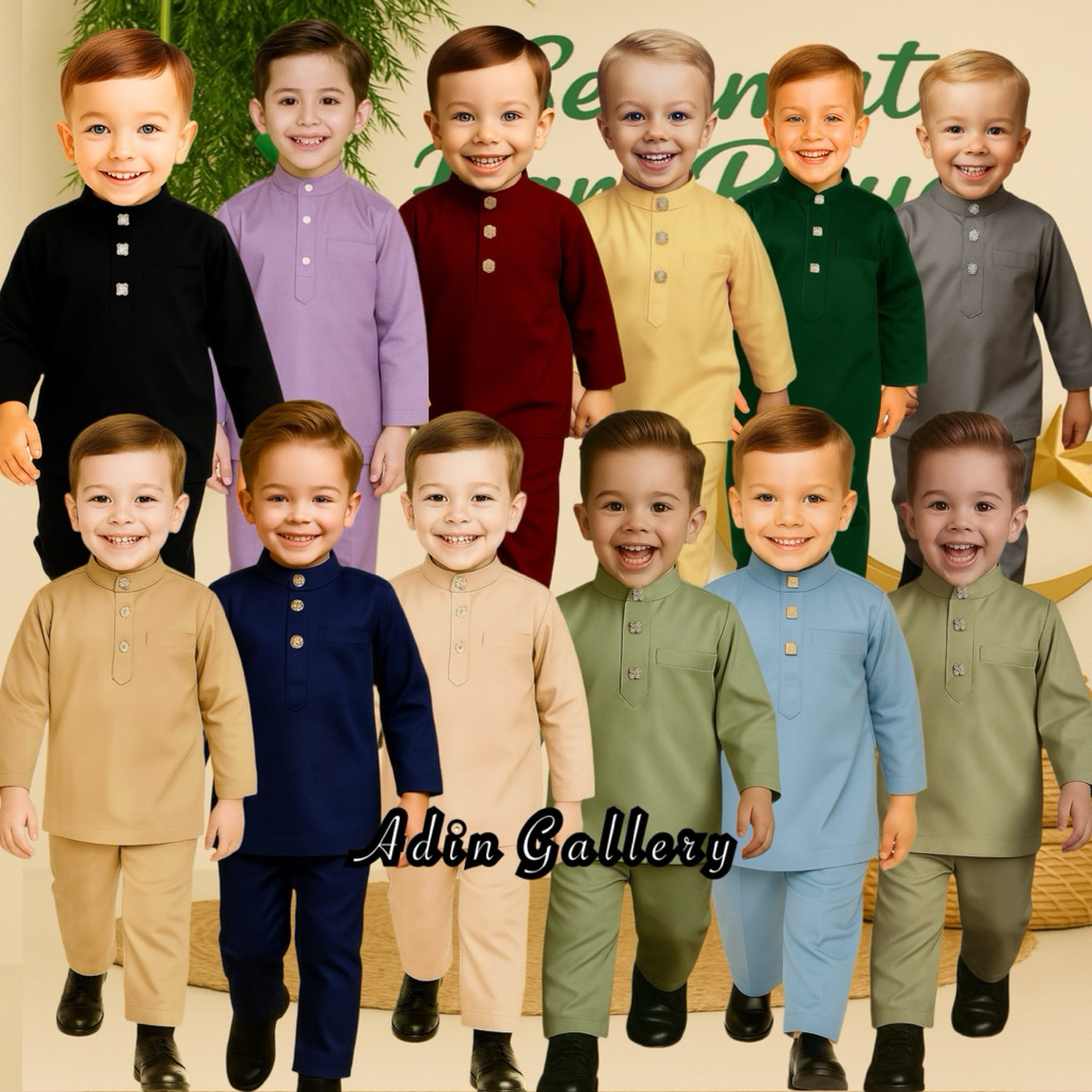 BAJU MELAYU KANAK KANAK MODERN RAYA 2026 ( BAJU MELAYU XADA FREE BUTANG ...